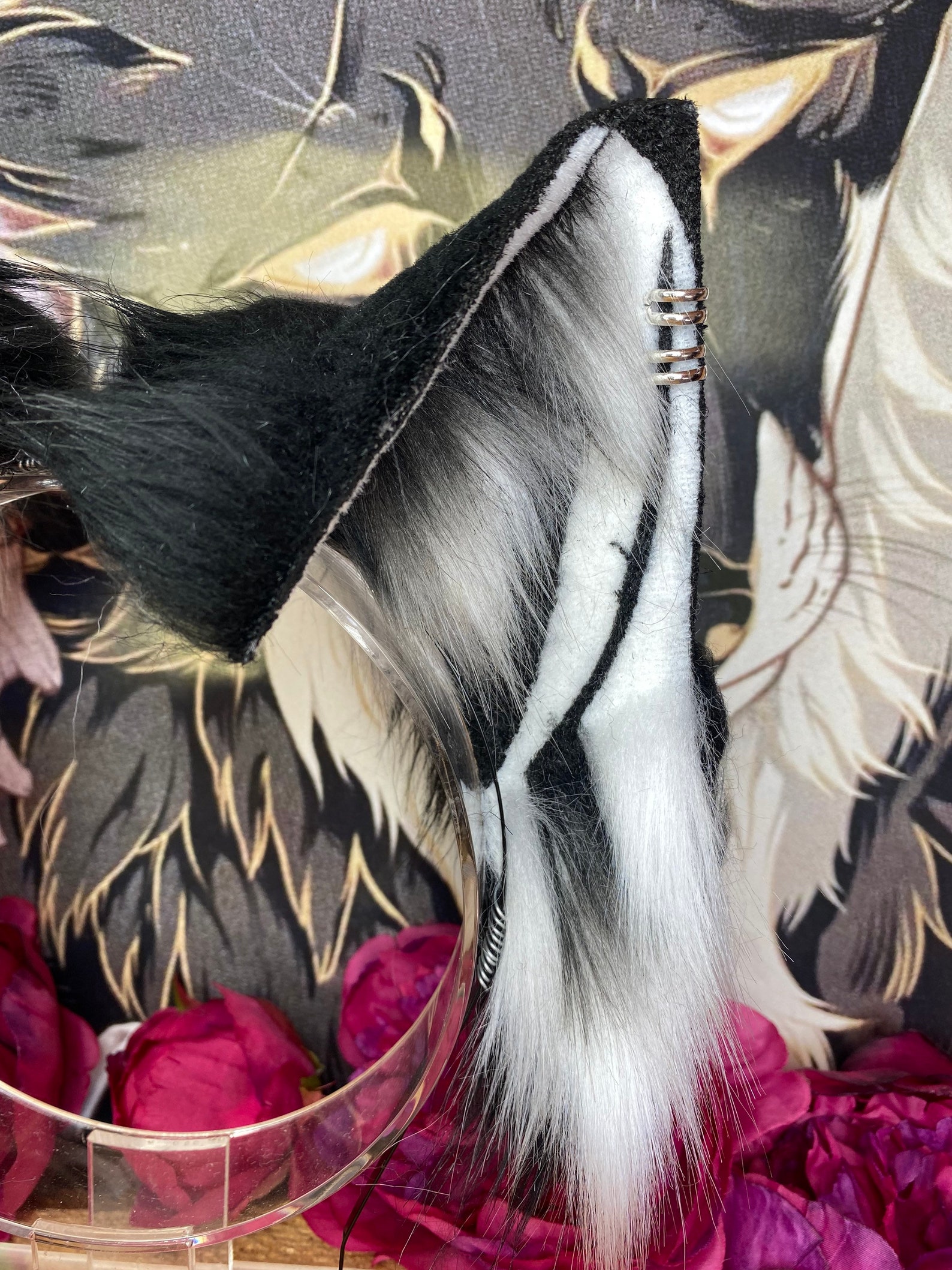 Loona Helluva Boss Cosplay Ears Fox Ears Black White Black - Etsy Ireland