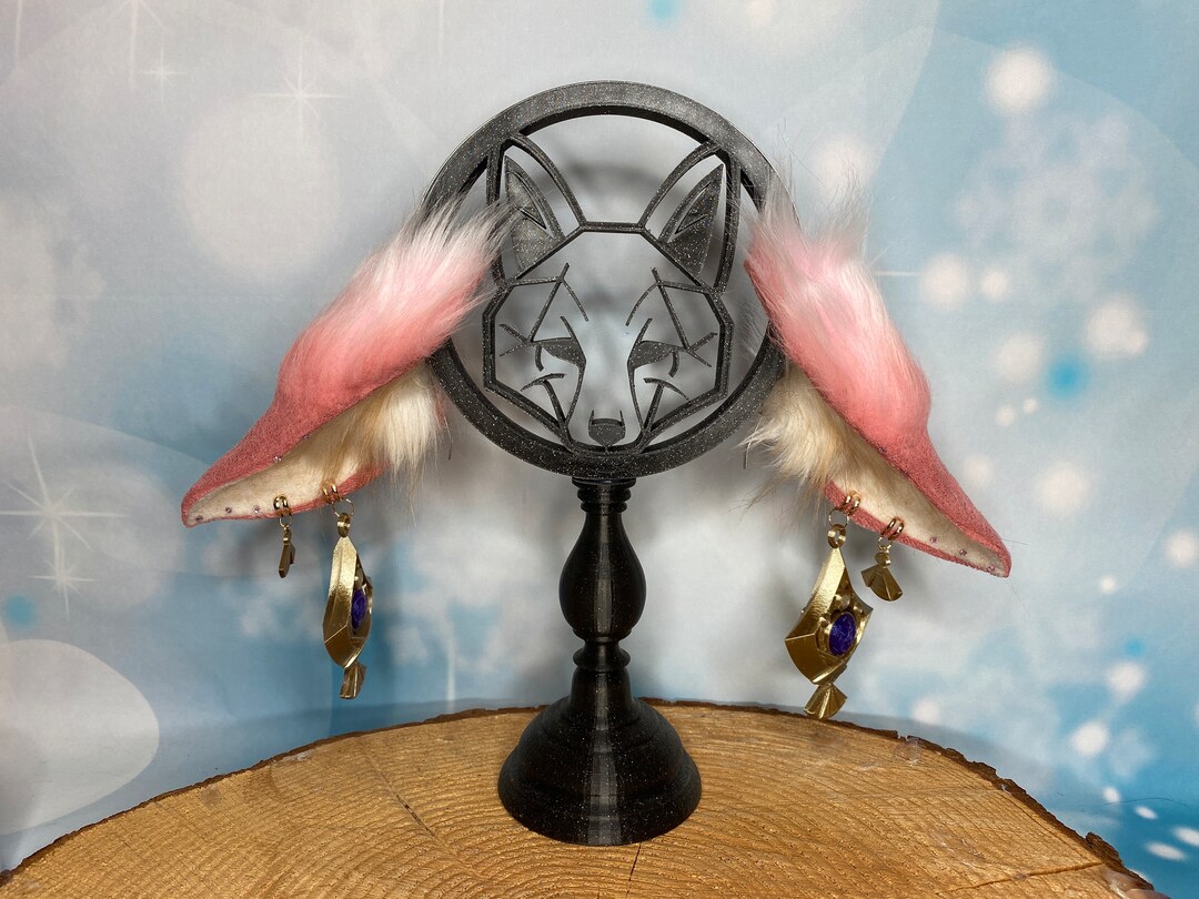 Genshin Impact Yae Miko Fox Cosplay Ears Ears Accessories Faux Fur MTO ...