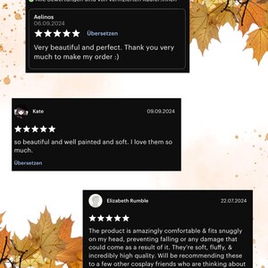 Genshin Impact Yae Miko Old Fox Cosplay Ears Ears Accessories Faux ...