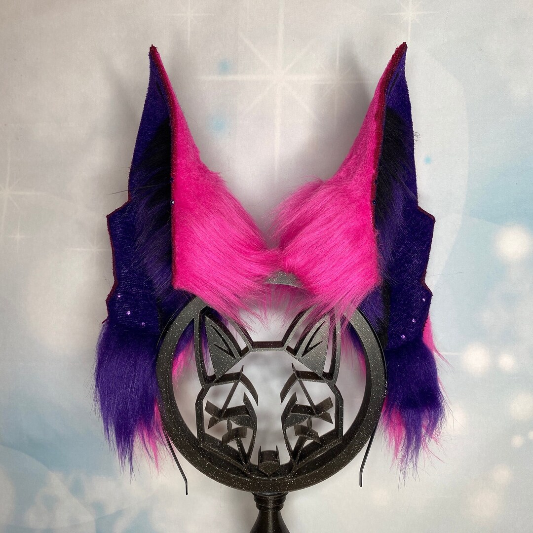 Xayah Star Guardian LOL Fox Ears Fox Cosplay Ears Accessories Faux Fur ...