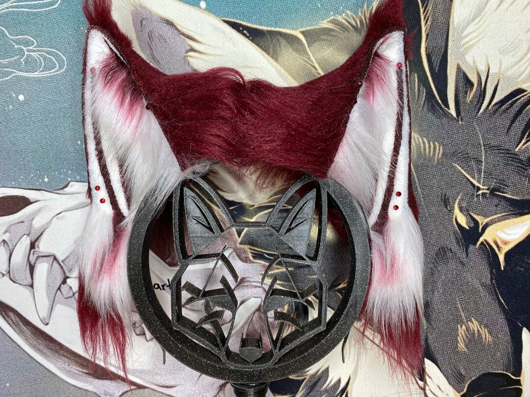 Red Fox Ears Fox Cosplay Ears Ears Accessories Faux Fur MTO - Etsy