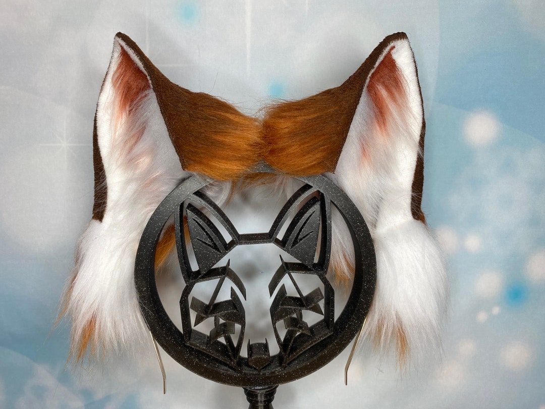 Natural Fox Ears Fox Cosplay Ears Accessories Faux Fur MTO Petplay ...