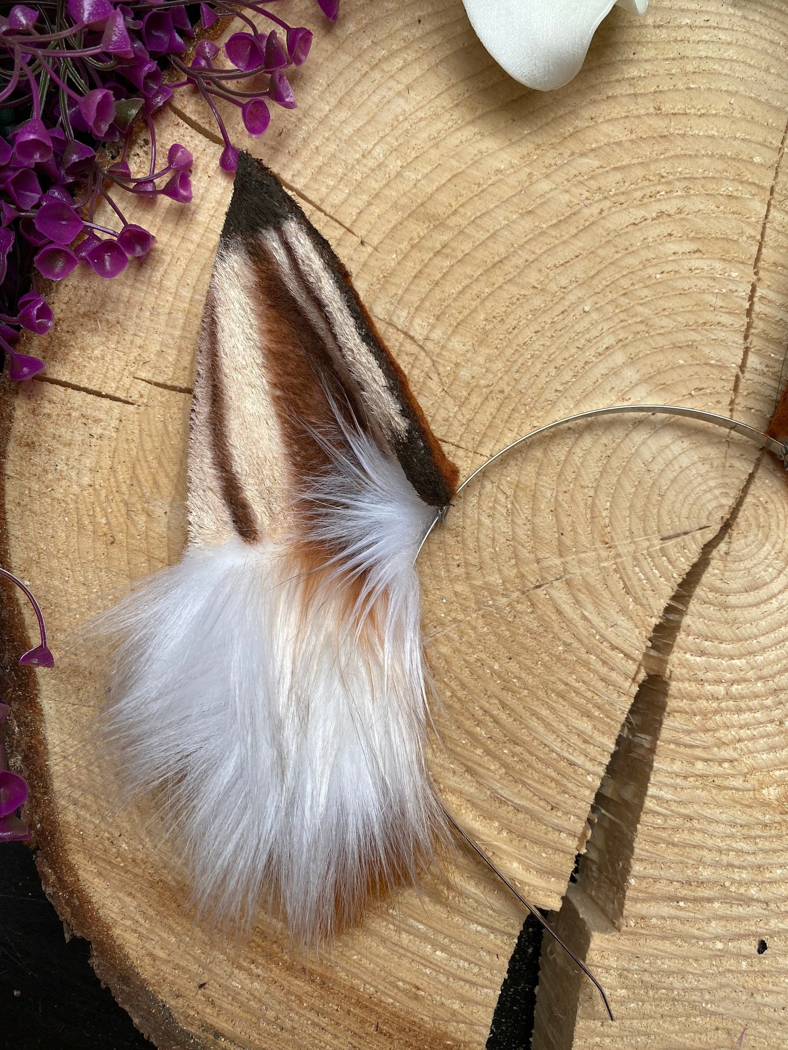 Réalistes oreilles de renard Cosplay cuivre brun Fox Ears | Etsy