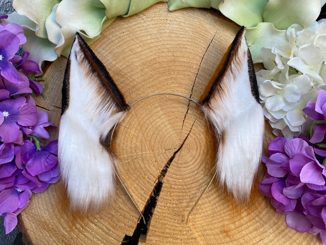 Cosplay Orecchie di volpe realistiche Cosplay Rame Marrone | Etsy