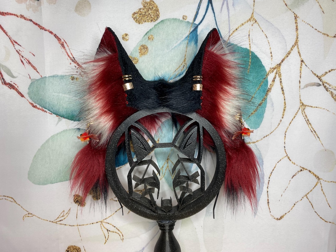 Ahri Cosplay LOL After Hour Fox Ears Made of Faux Fur for Cosplay ...