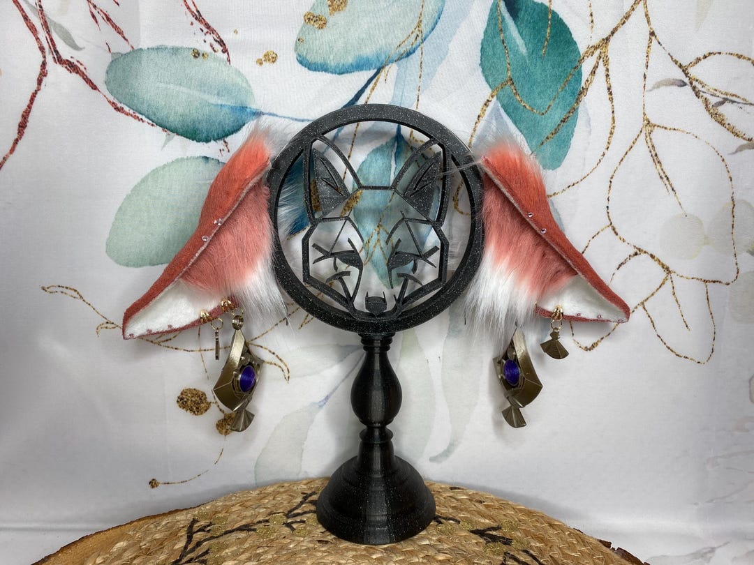 Genshin Impact Yae Miko Fox Ears Made of Faux Fur for Cosplay ...