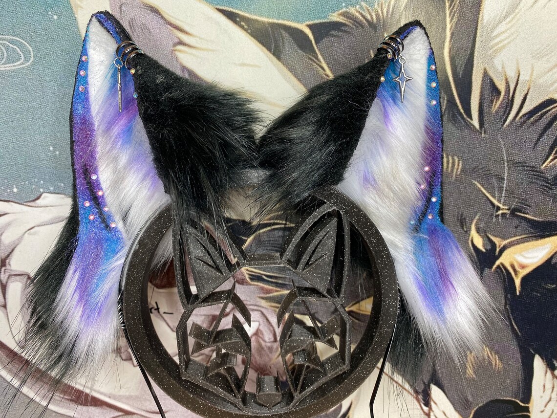 Galaxy Fox Fuchsschwanz Fuchsohren FoxTail Cosplay Ears Ohren - Etsy.de