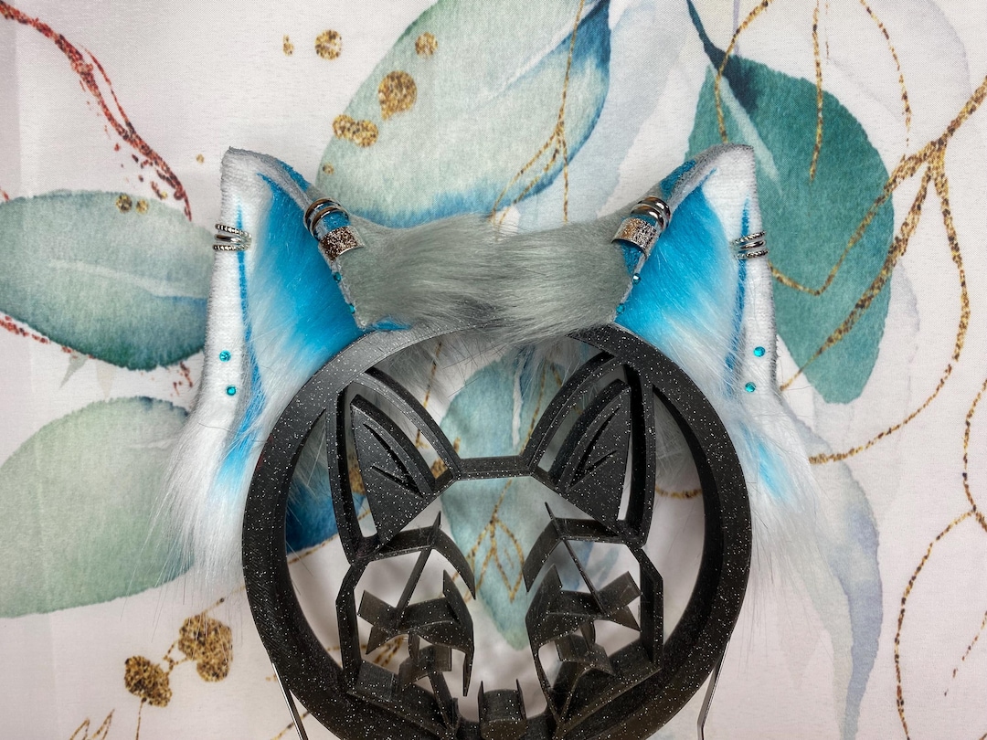 Faux Fur Cat Ears From Wonderland - Ideal for Cosplayers & Streamers ...