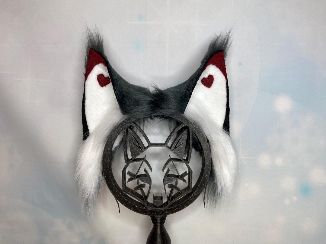 Husk Hazbin Hotel Natural Fox Ears Fox Cosplay Ears Faux Fur ...