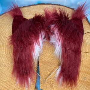 Red Fox Ears Fox Cosplay Ears Ears Accessories Faux Fur MTO Petplay ...