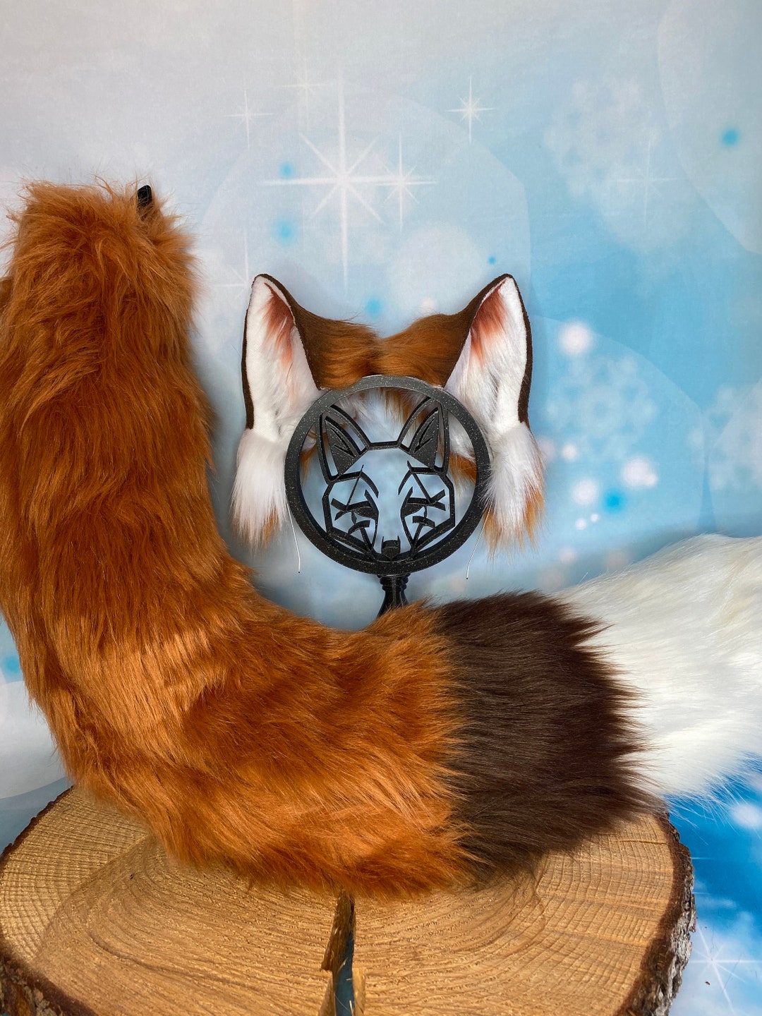 Fox Tail Fox Ears Fox Tail Cosplay Ears Accessories Faux Fur MTO ...