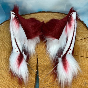 Red Fox Ears Fox Cosplay Ears Ears Accessories Faux Fur MTO Petplay ...