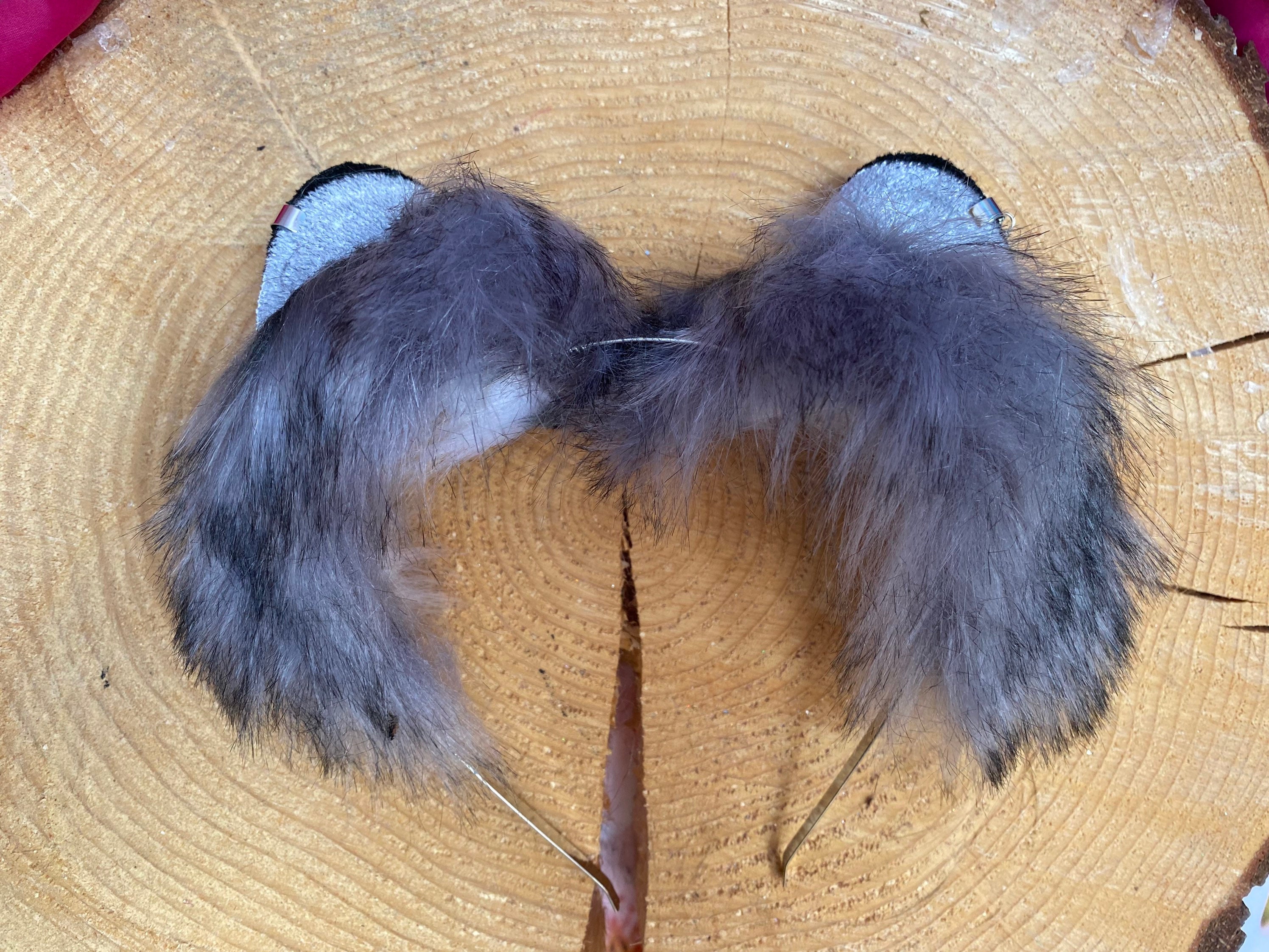 Snow Leopard Snow Cosplay Ears Realistic Cat Ears Cat Ears - Etsy