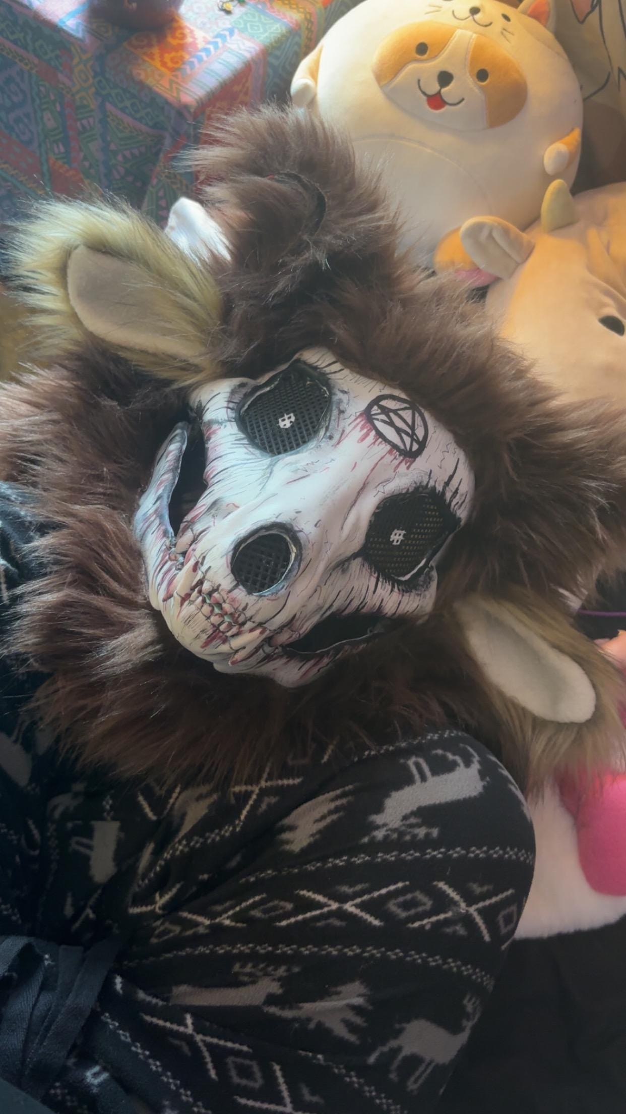 The Creature Fursuit Skull Dog - Etsy