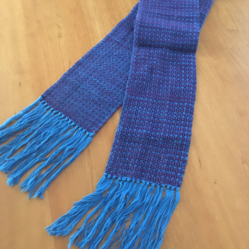 Hand Woven Scarf - Etsy