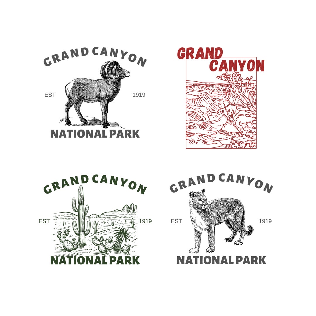 Grand Canyon Grand Canyon Svg National Park Svg National - Etsy
