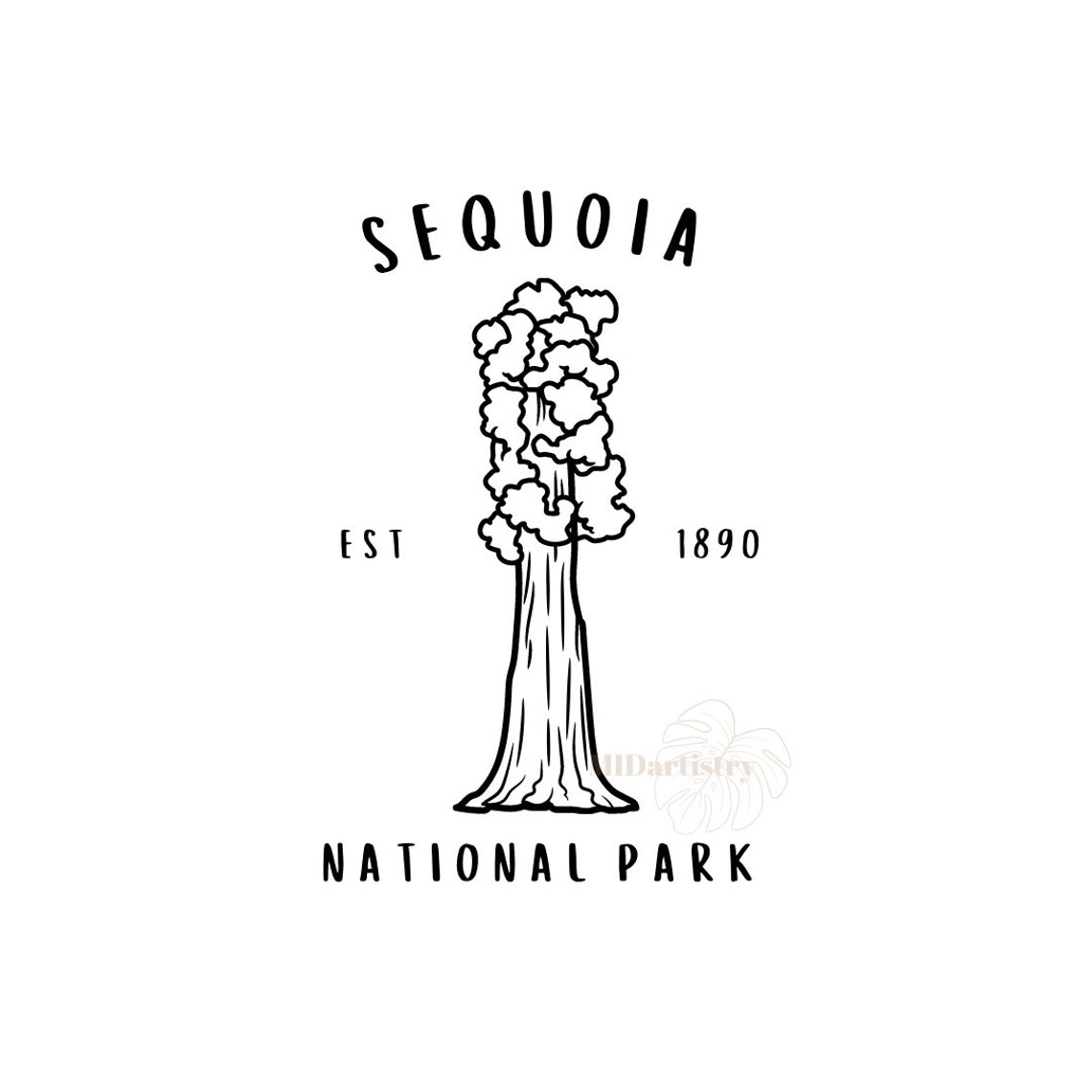 Sequoia National Park Svg Sequoia Svg National Park Svg - Etsy