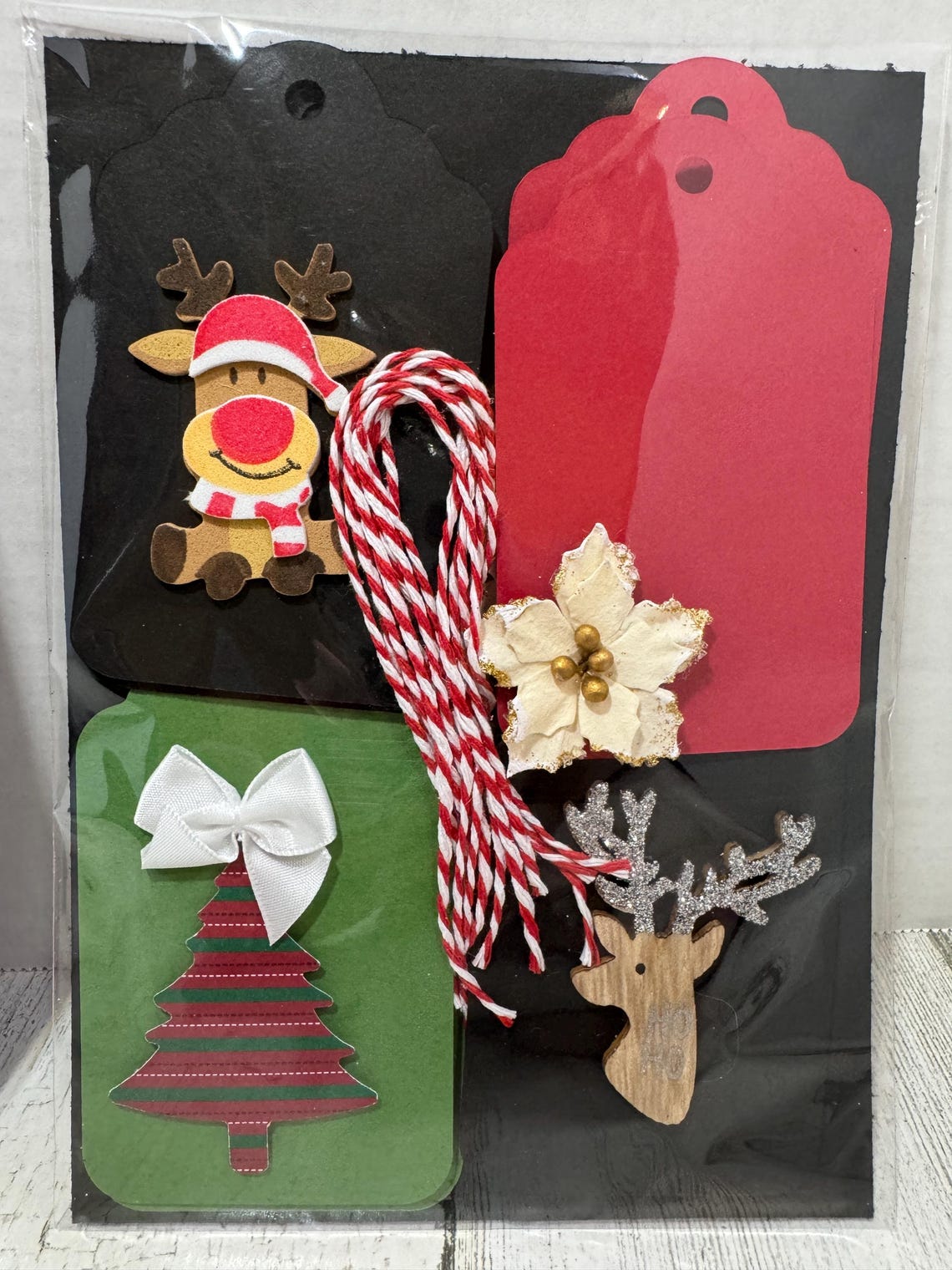 Merry Chirstmas Gift Tags Variety - Etsy