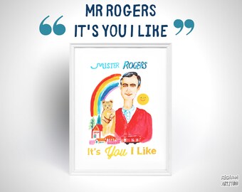 Classroom Posters Neighborhood Mr Rogers Poster Decorations Mindset ...