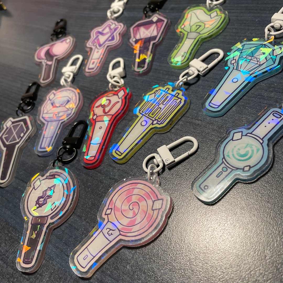 KPOP Lightstick Charms - Etsy
