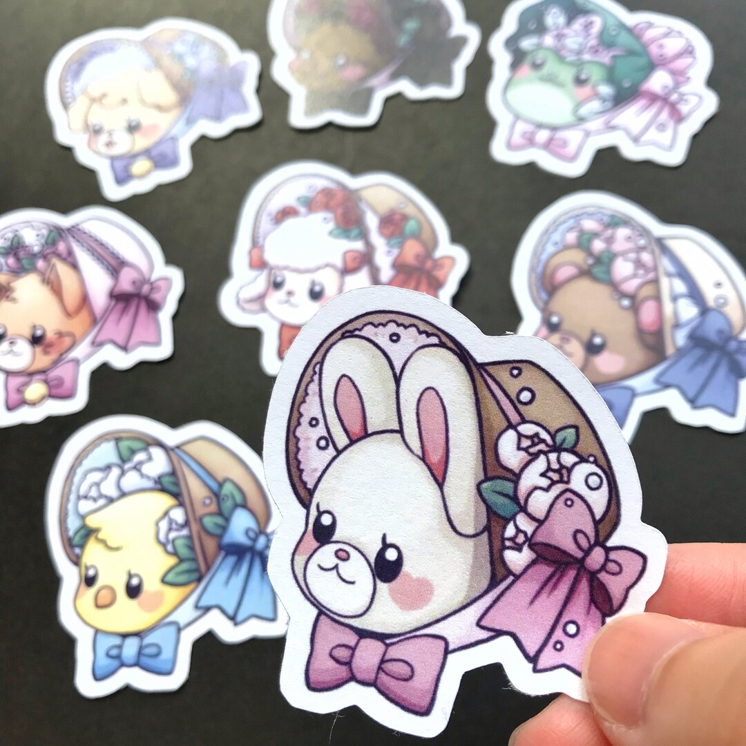 Bonnet Babies Stickers Set - Etsy
