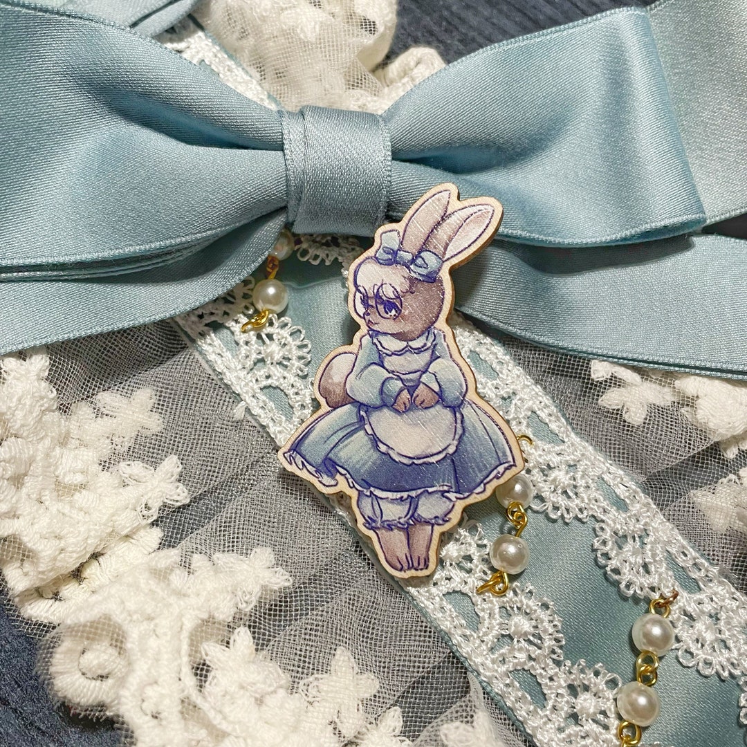 Bun Friend Wooden Pin - Etsy