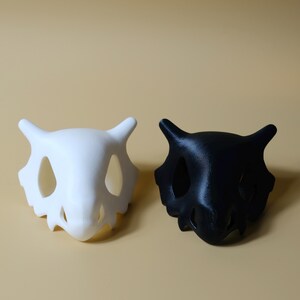 Cubone Skull Art Reptile Hide: 3D Printed Terrarium Decor - Etsy