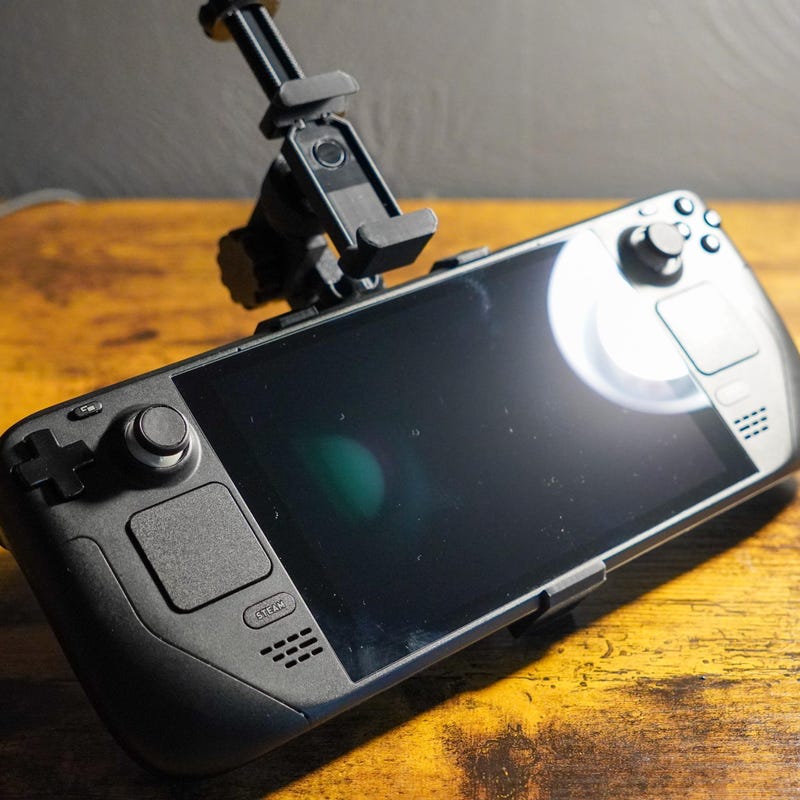 Steamdeck 3d Printed Phone Holder - Etsy