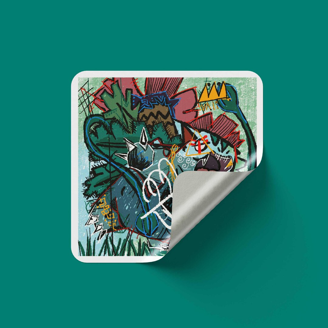 Square Venusaur Sticker: Holographic or Regular - Etsy
