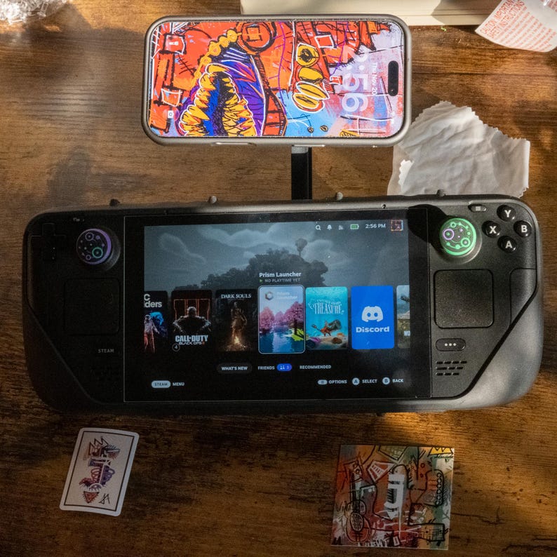 Magsafe 3d-printed Dbrand Steam Deck Phone Mount – Custom Fit for ...