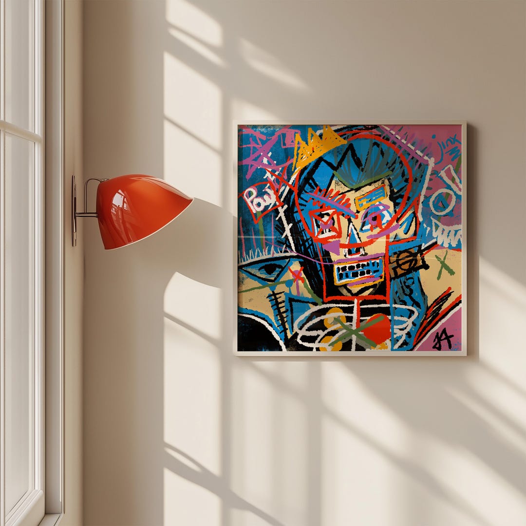 Jinx From Arcane Inspired Abstract League of Legends Expressionist Art ...