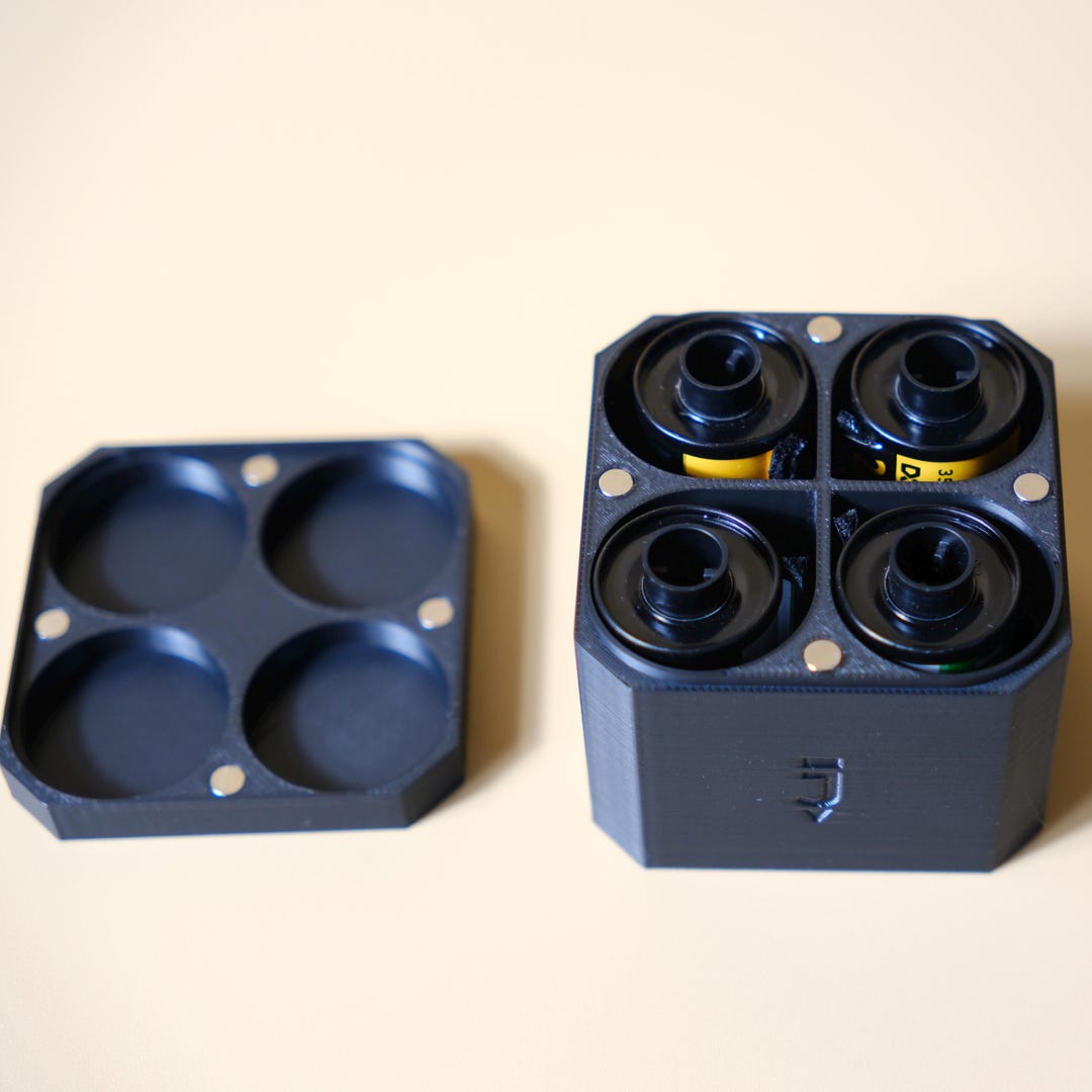 35mm Film Canister Magnetic Case: 3d-printed Durable Storage Organizer ...