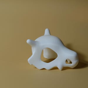 Cubone Skull Art Reptile Hide: 3D Printed Terrarium Decor - Etsy