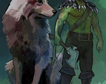 Full Body Character Art Commission Rendered - Etsy UK