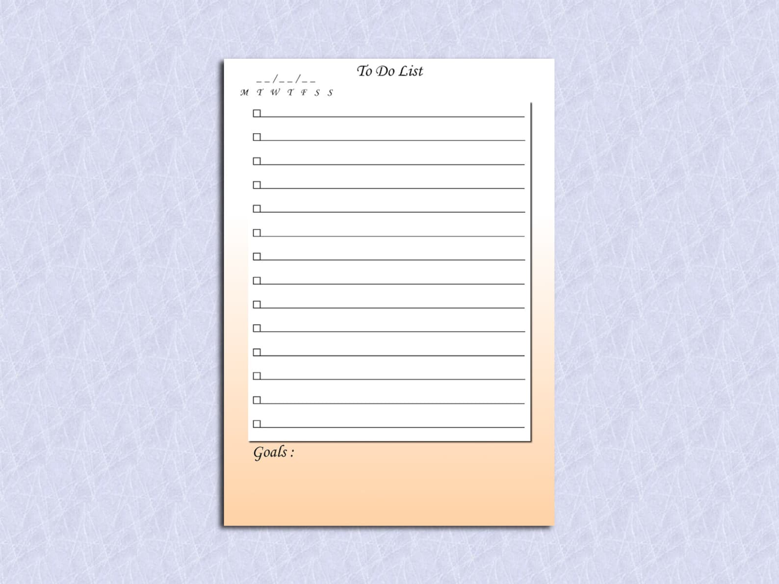 Printable To Do List Daily Tracker Organiser Home Office | Etsy