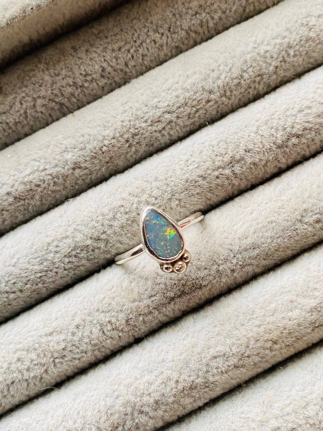 Opal Crown Ring - Etsy