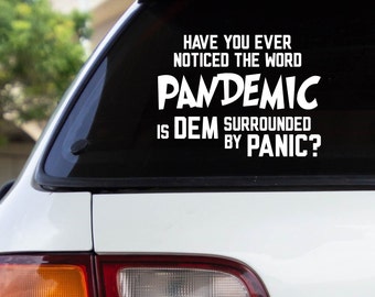 Don't Even Ask I Don't Fuck Democrats Vinyl Decal Funny Car Decal ...