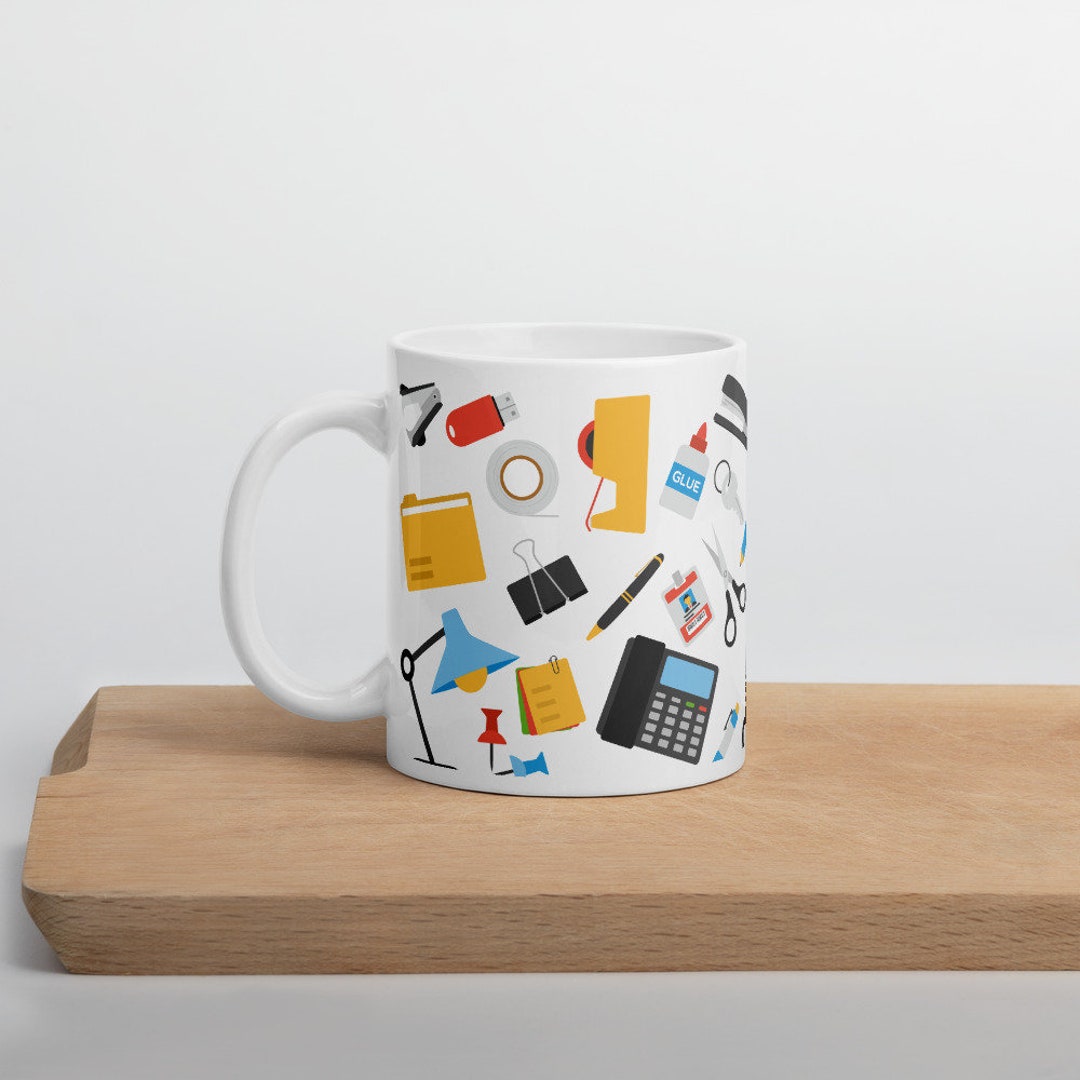 Reorder Office Supplies - Reminder Checklist - Large 15 Oz Coffee Mug ...