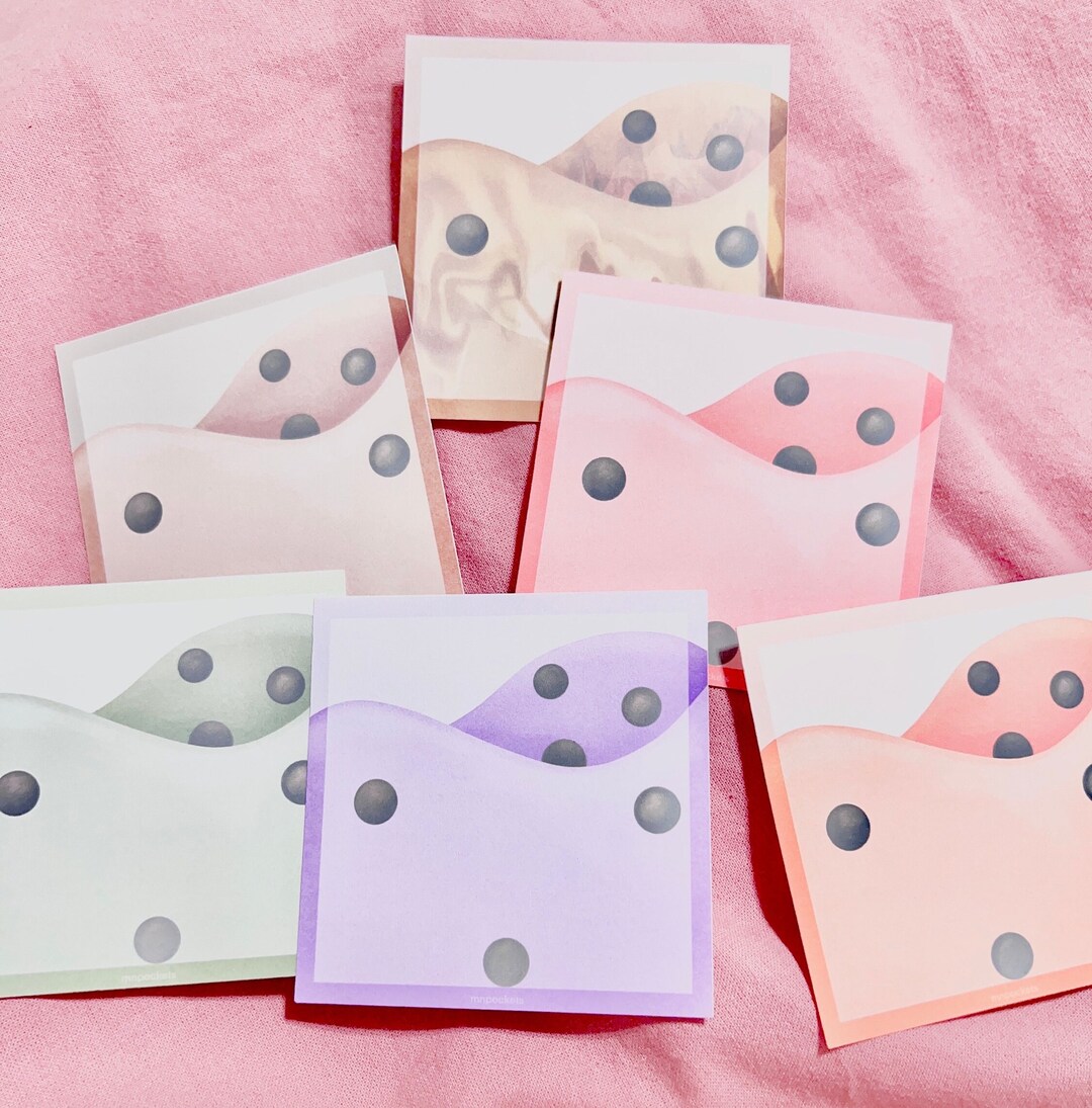 Printable Boba Milk Tea Note Memo Sheets Back to School Gift Cute ...