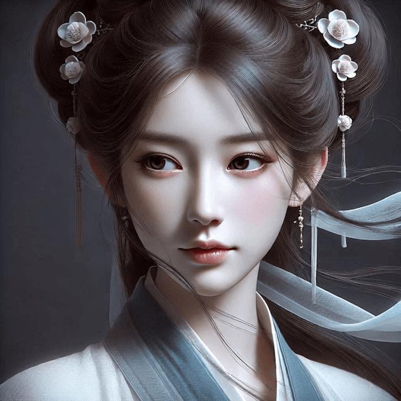 10 Ai-generated Beautiful Women From Chinese Classic & Wuxia Novels ...