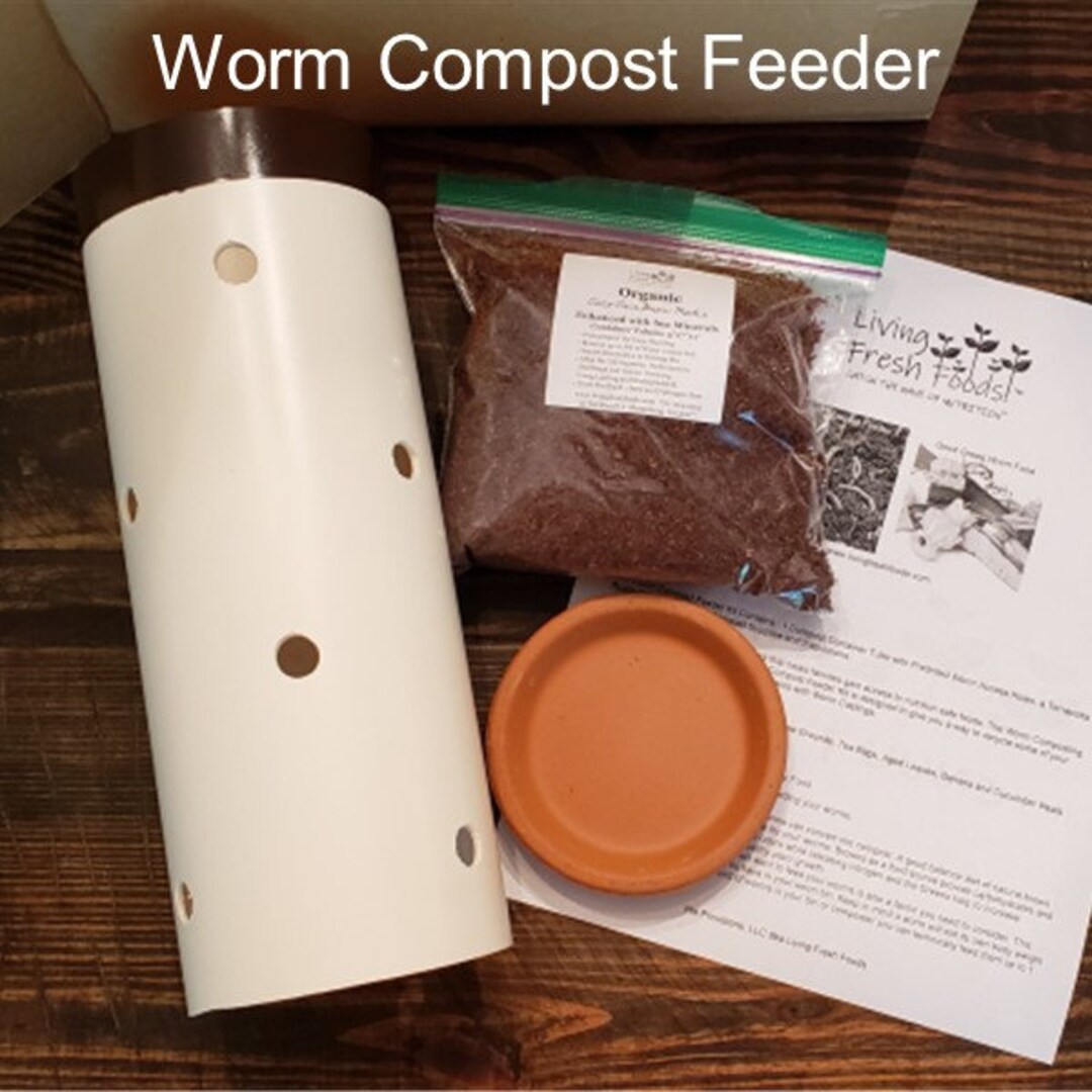 Worm Compost Feeder Kit - Etsy
