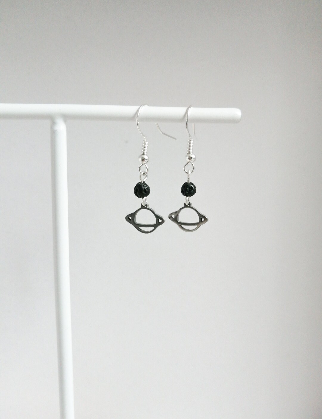 Planet Earrings | Saturn Earrings | Space Earrings | Space Dangle ...