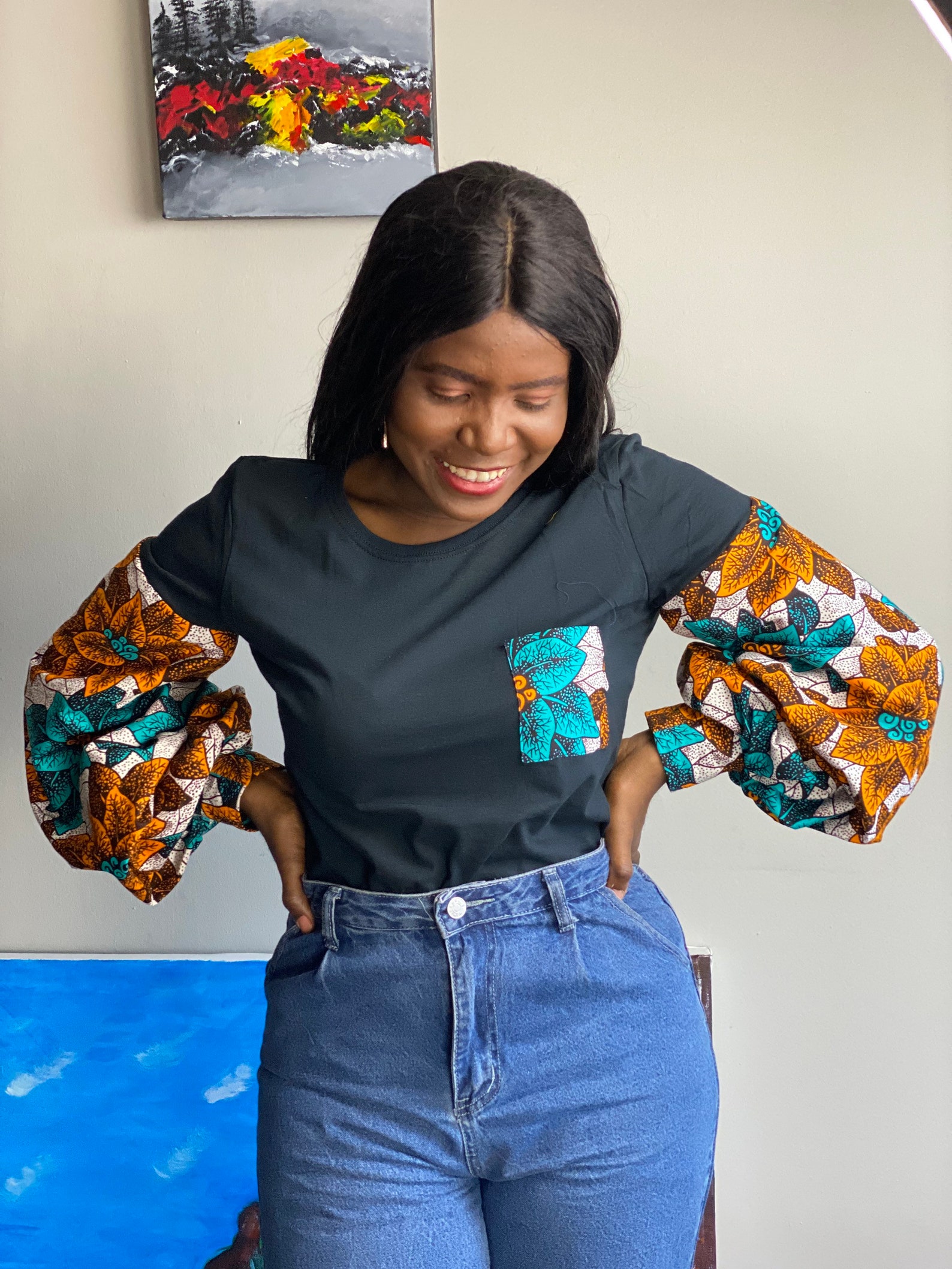 African Print Shirts African Womens Tops Ankara Tops - Etsy