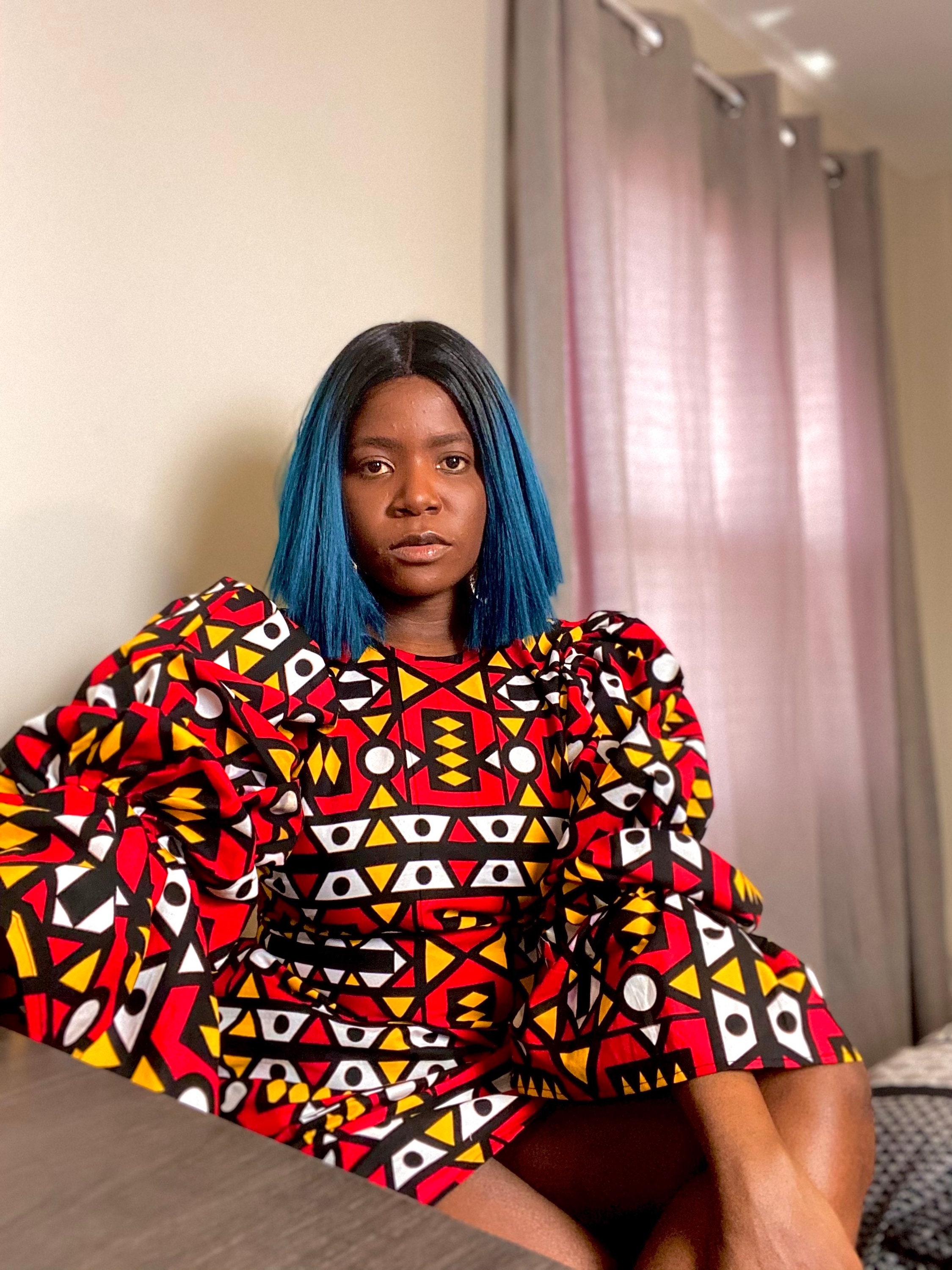 Ankara Shift Dress African Print Short Dress Mini Dress - Etsy