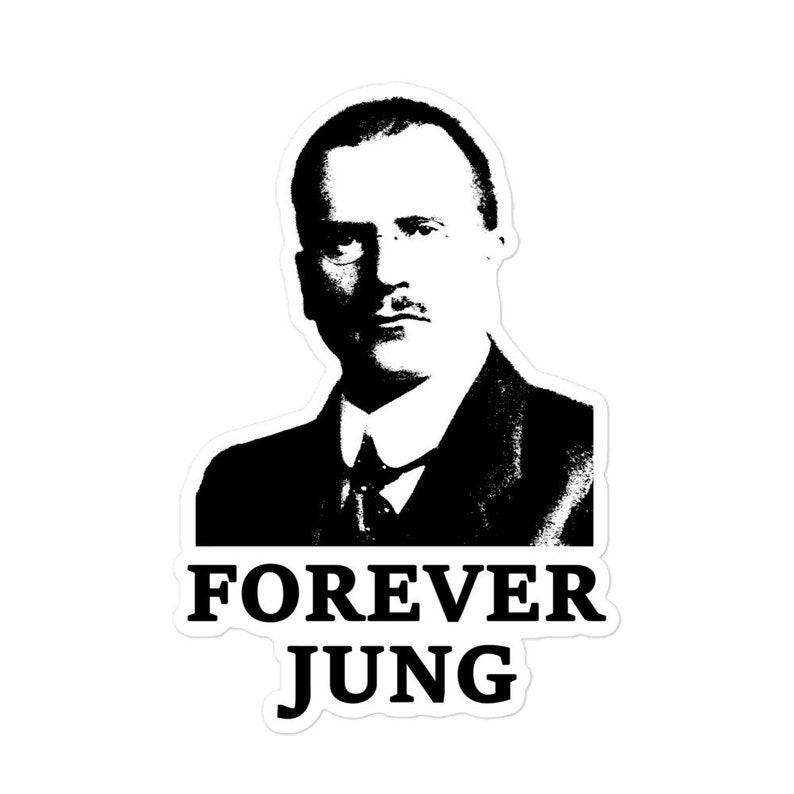 Forever Jung, Jungian, Carl Gustav Jung, Sticker - Etsy