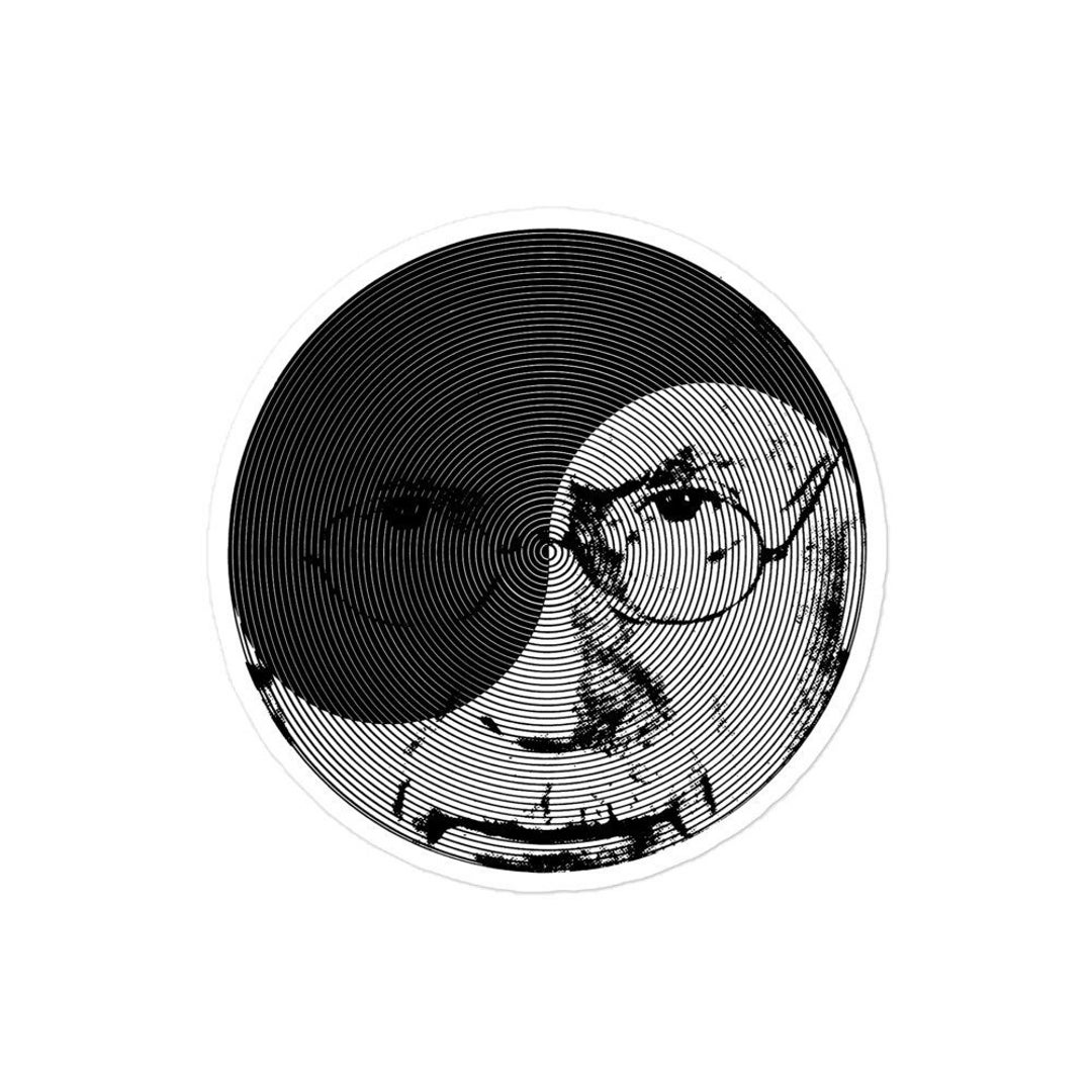 Carl Jung, Jungian, Yin-yang, Sticker - Etsy