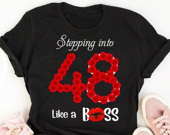 48 Birthday Shirt | Etsy