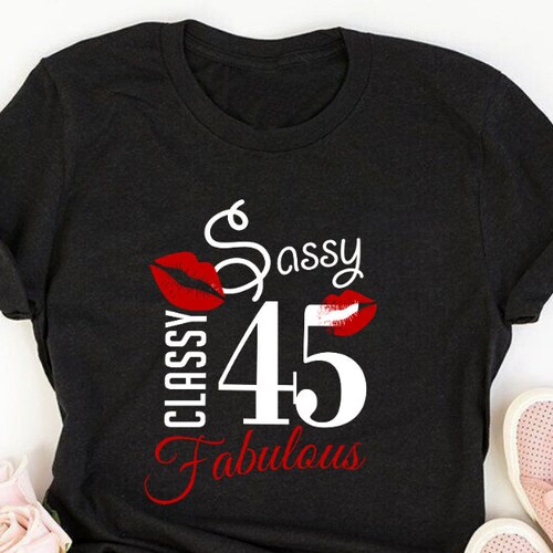 Hello 45 45th Birthday Shirt Ideas 45th Birthday Shirts - Etsy