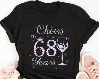 68 Birthday Shirt - Etsy