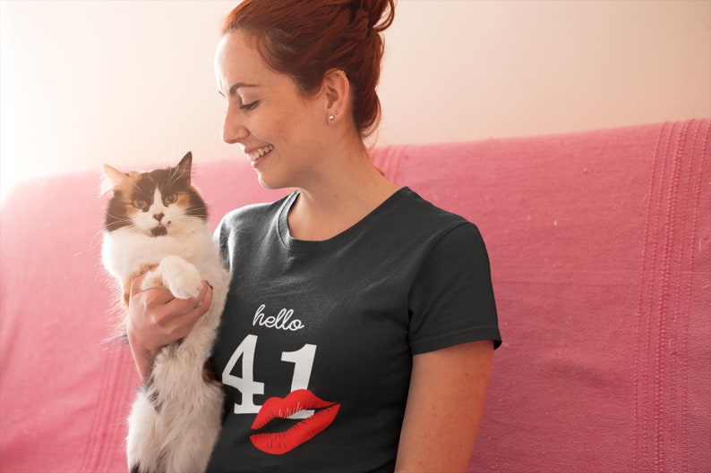 Hello 41 41st Birthday Shirt Ideas 41st Birthday Shirts | Etsy